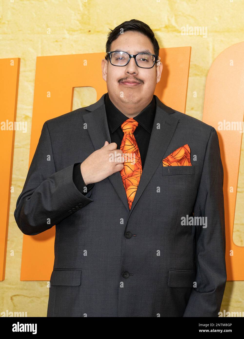 New York, USA. 28th Feb, 2023. Tom Sinclair attends the premiere of ...