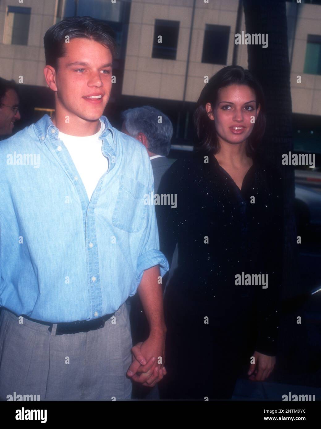 Beverly Hills, California, USA 8th July 1996 Actor Matt Damon and guest ...