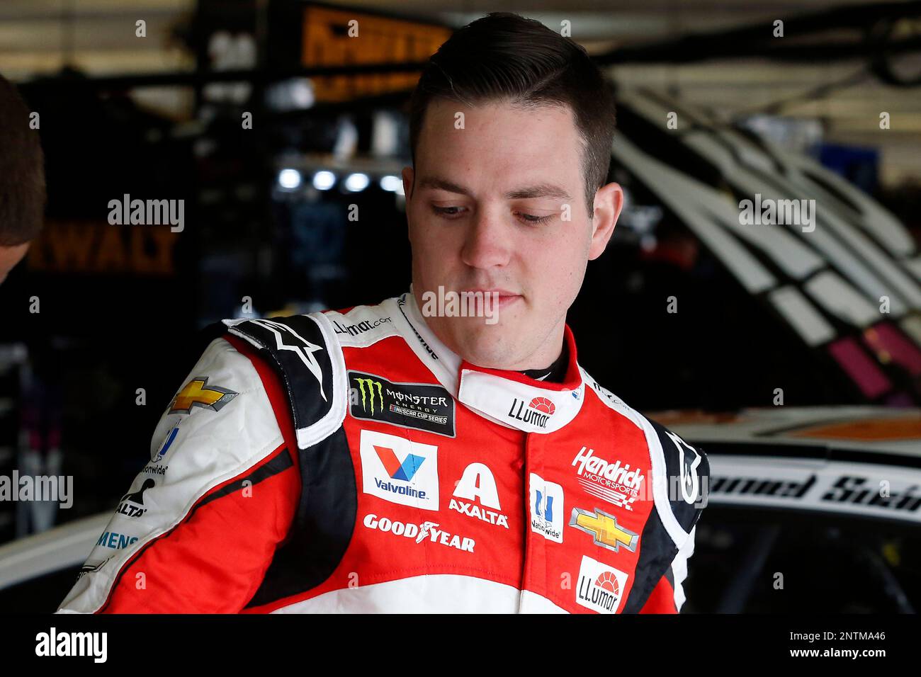 #88: Alex Bowman, Hendrick Motorsports, Chevrolet Camaro LLumar during ...