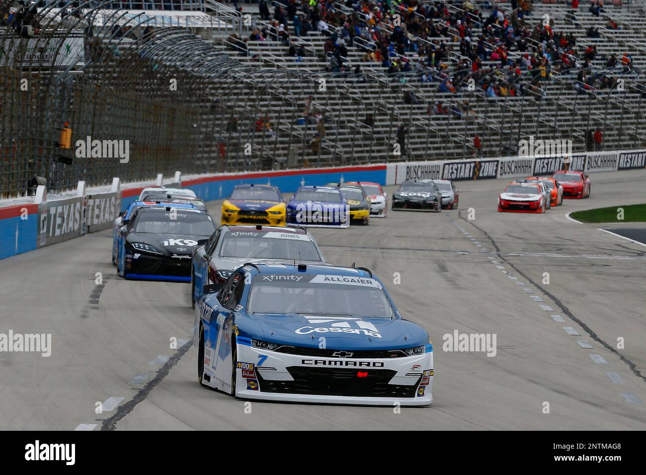 #7: Justin Allgaier, JR Motorsports, Chevrolet Camaro Cessna during the ...