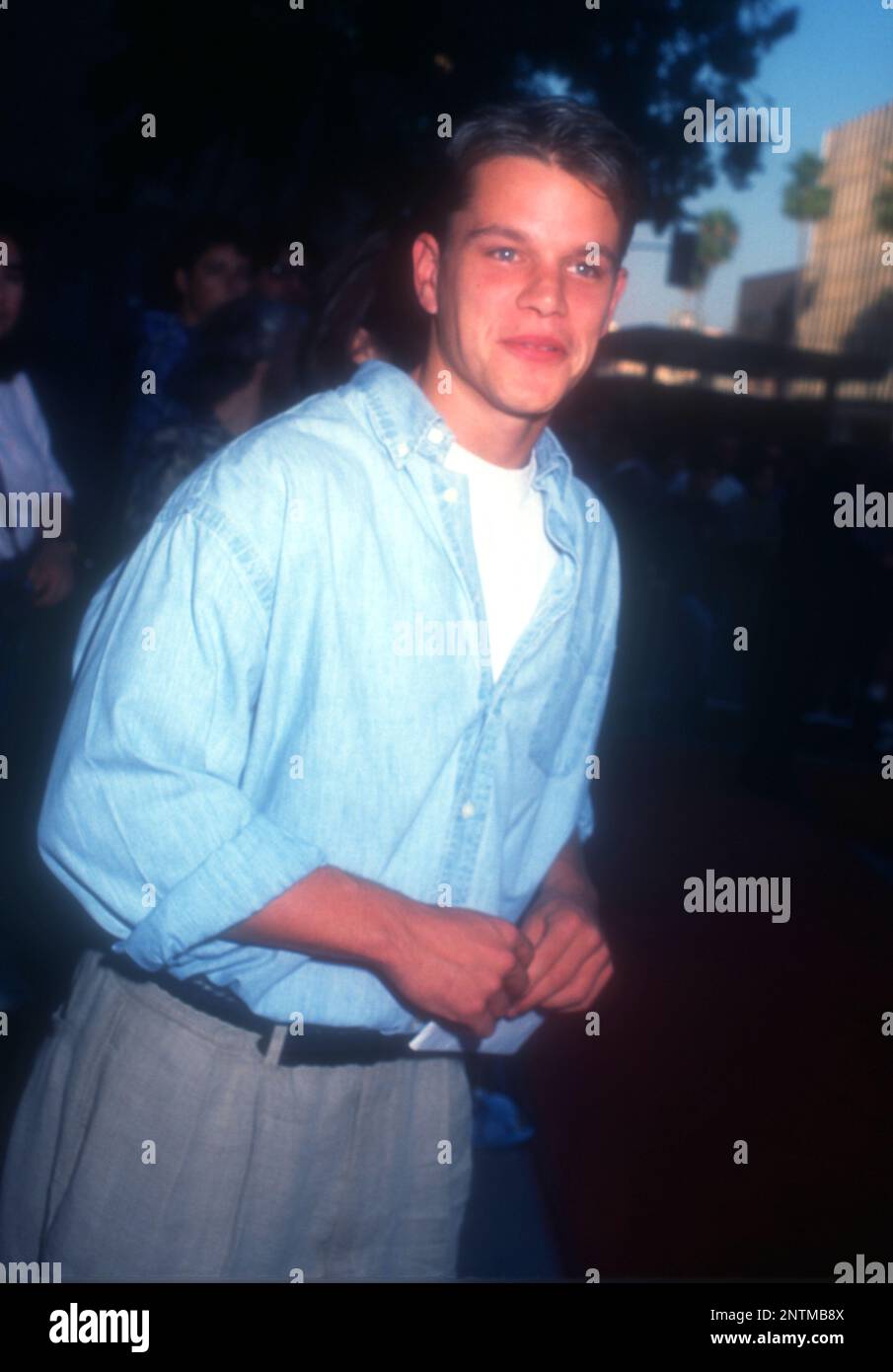 Beverly Hills, California, USA 8th July 1996 Actor Matt Damon attends ...