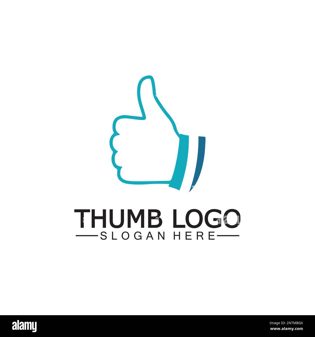 Thumb up concept logo template.Good symbol for your web site design ...