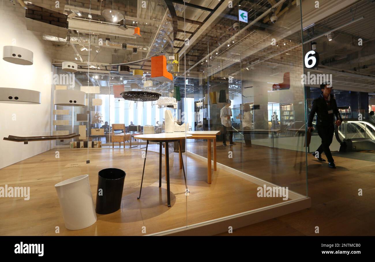 A photo shows a gallery of "ATELIER MUJI GINZA" in MUJI's Global ...