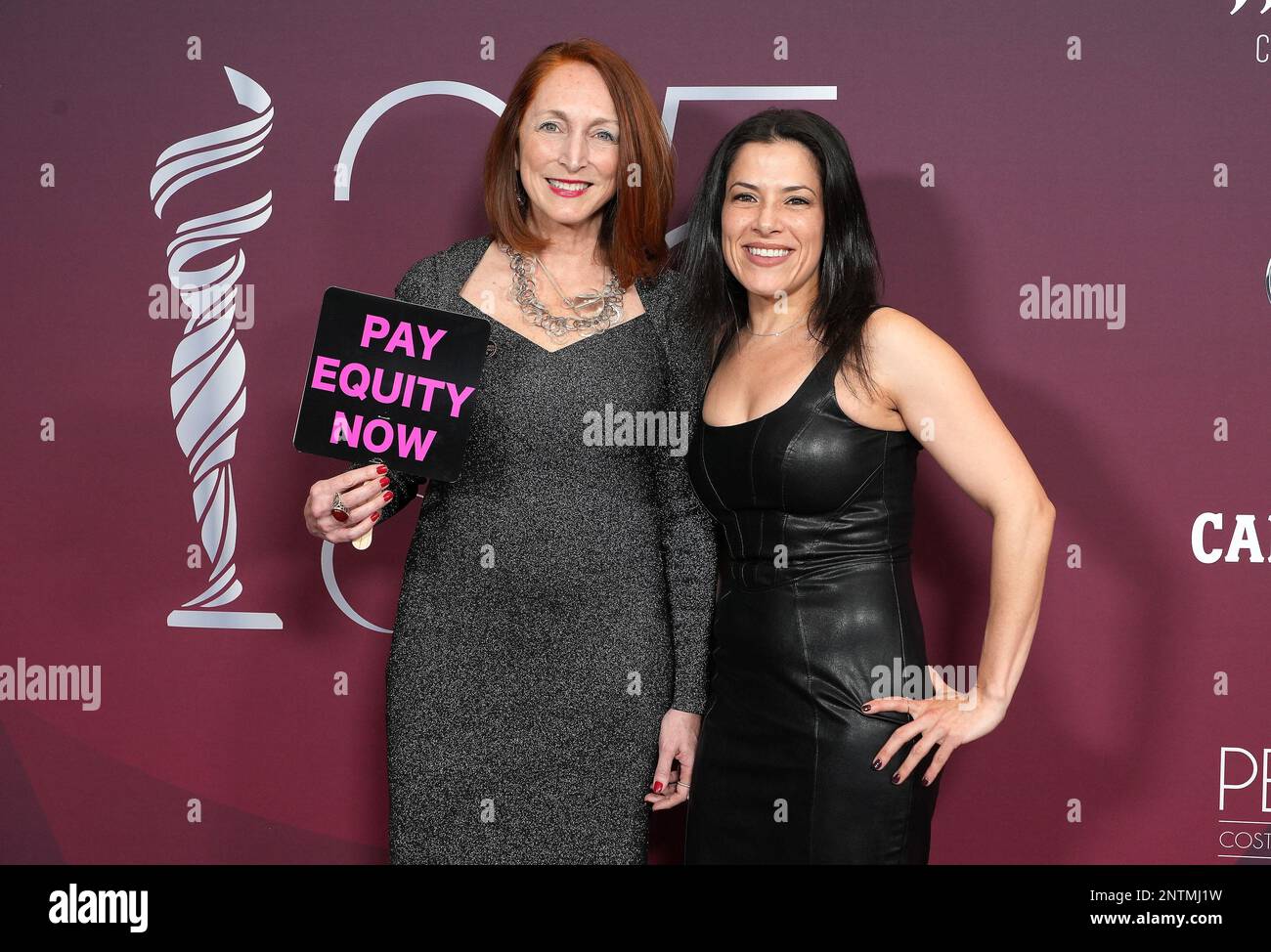 Century City, CA, USA, 27/02/2023, Noreen Farrell and Jessica Ramey ...