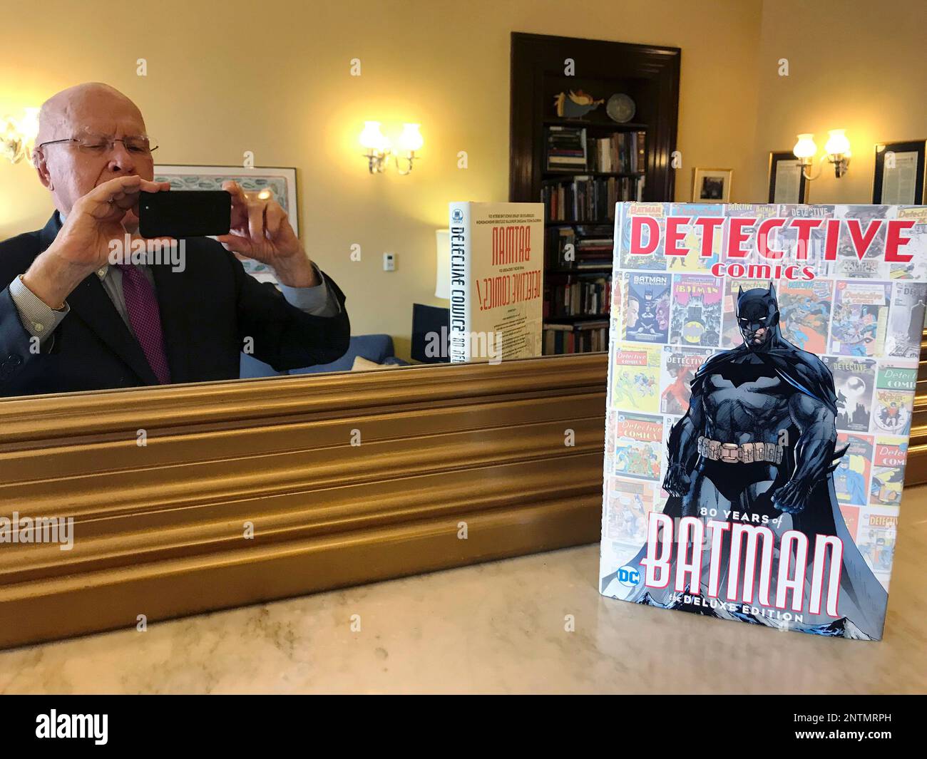 This Thursday, March 28, 2019, photo provided by Sen. Patrick Leahy, D ...