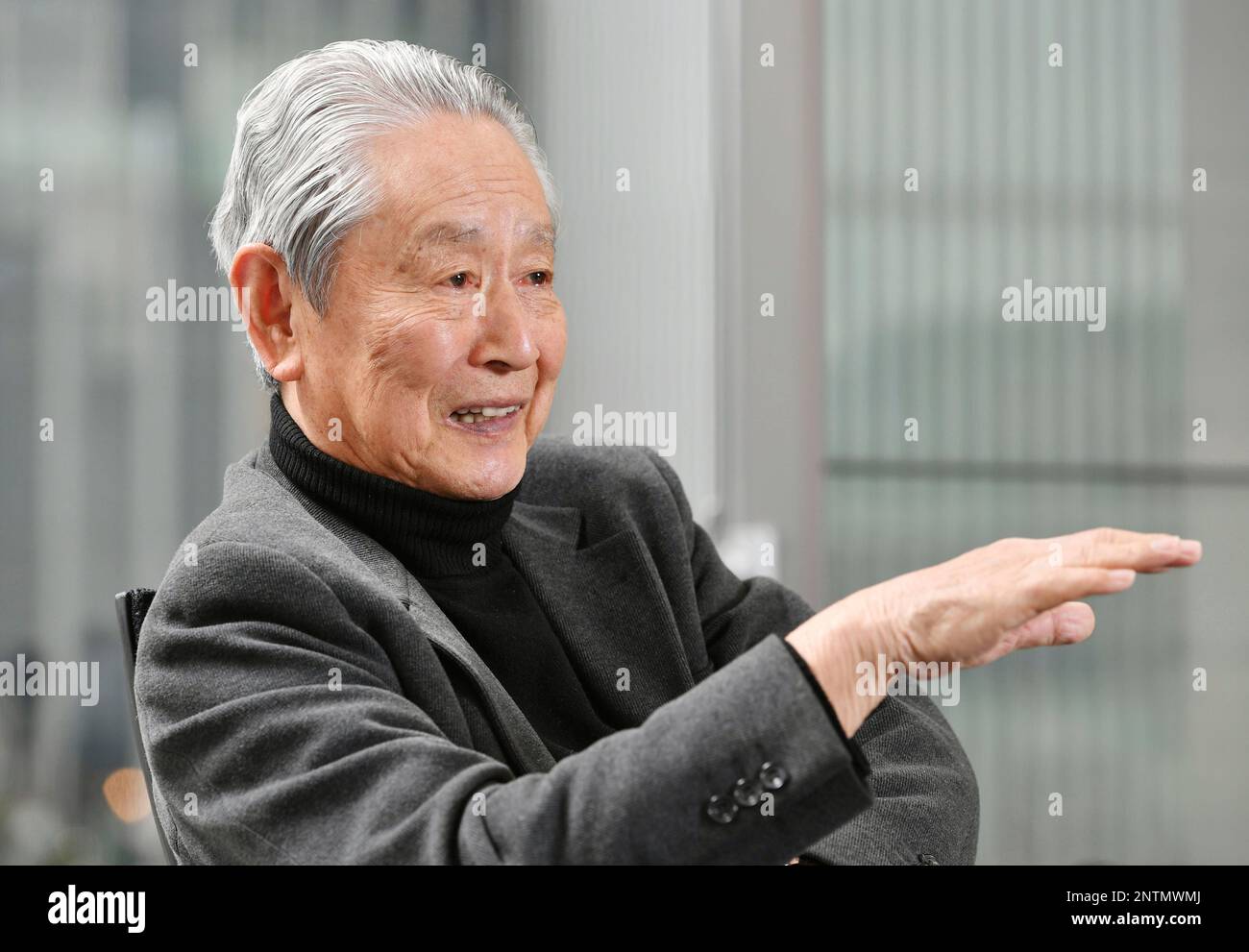 Former Sony's CEO and Quantum Leaps Founder & CEO Nobuyuki Idei speaks ...