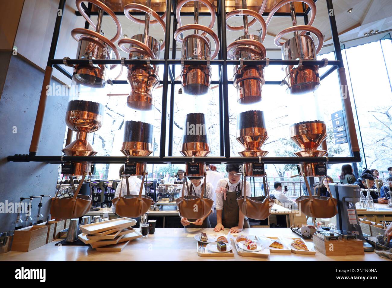 Starbucks Reserve Roastery Tokyo which was opened in late-February is ...