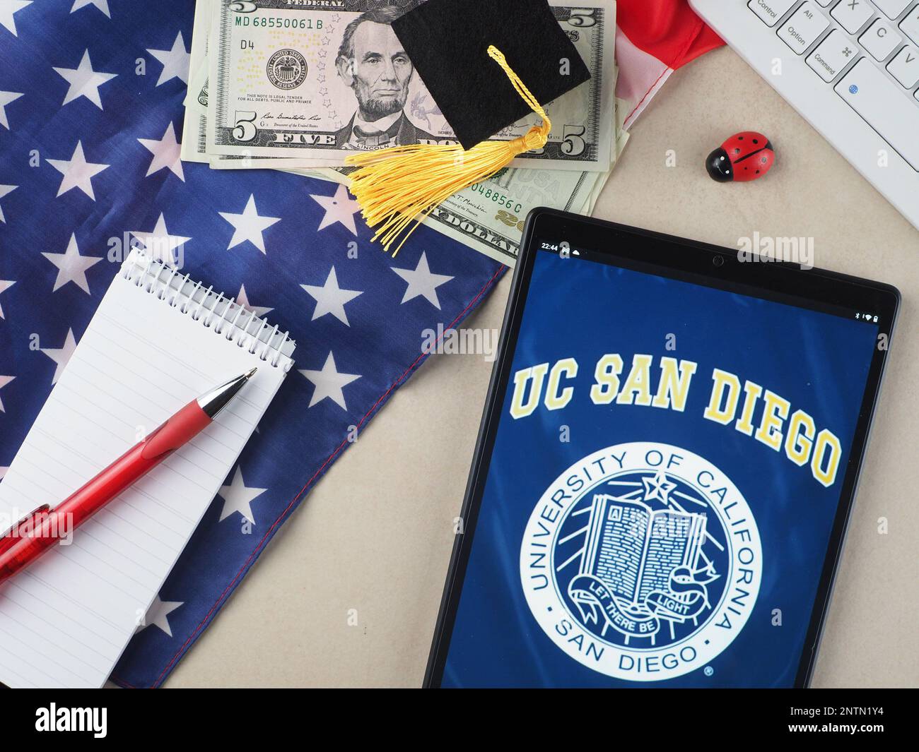 IIn this photo illustration, University of California, San Diego (UCSD ...