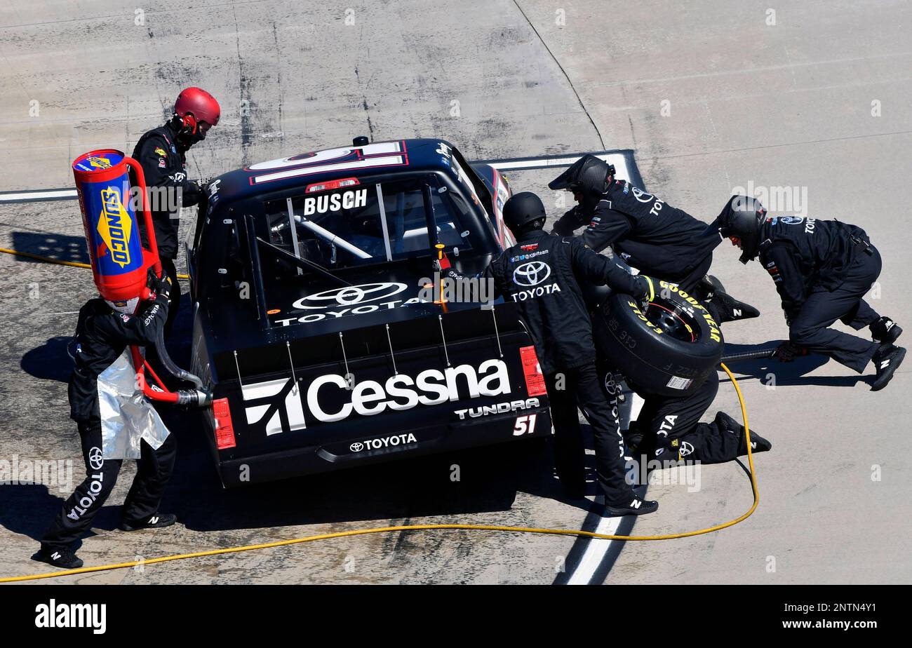#51: Kyle Busch, Kyle Busch Motorsports, Toyota Tundra Cessna during ...