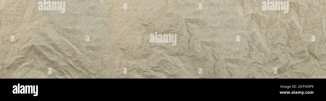 Panorama Texture of brown paper for background design Stock Photo - Alamy