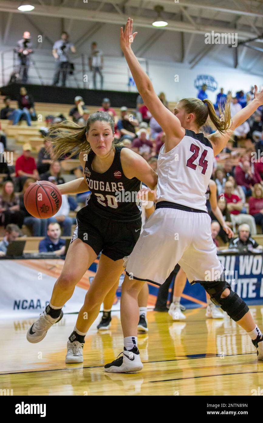 COLUMBUS, OH - MARCH 26: Azusa Pacific Cougars forward Cierra Roufosse ...