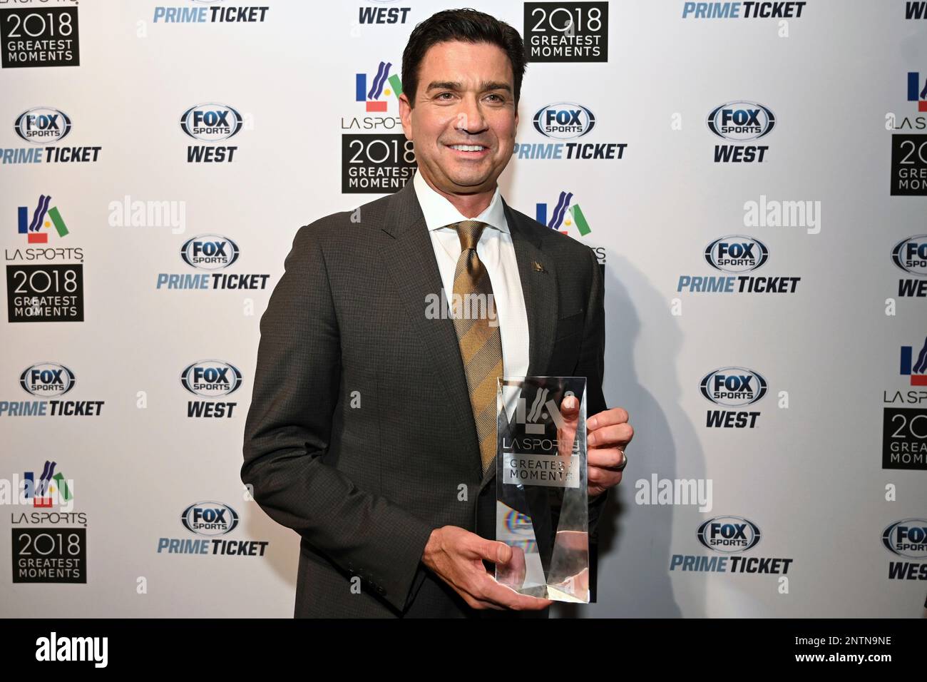 LAFC president Tom Penn poses during the 14th LA Sports Awards in ...