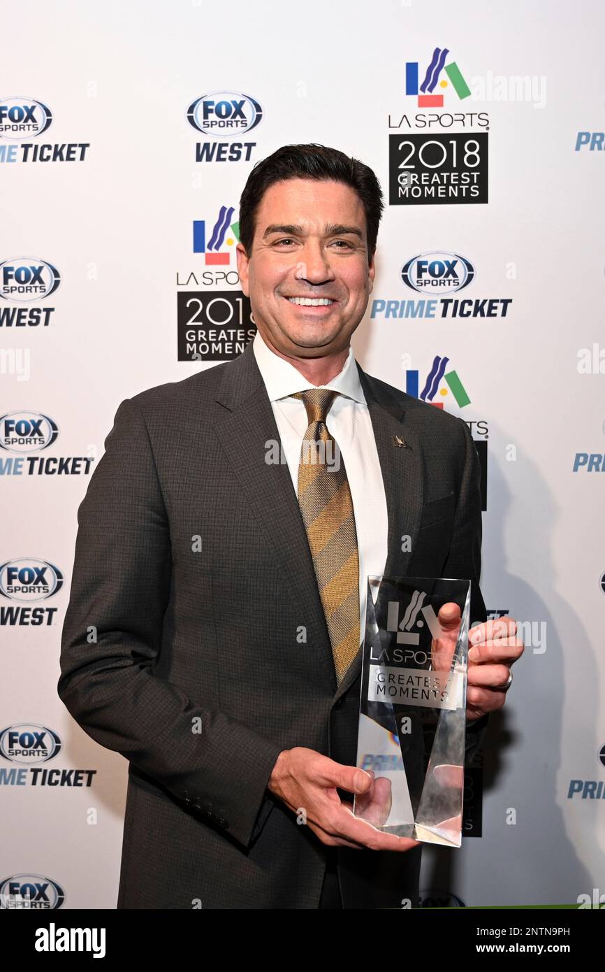 LAFC president Tom Penn poses during the 14th LA Sports Awards in ...