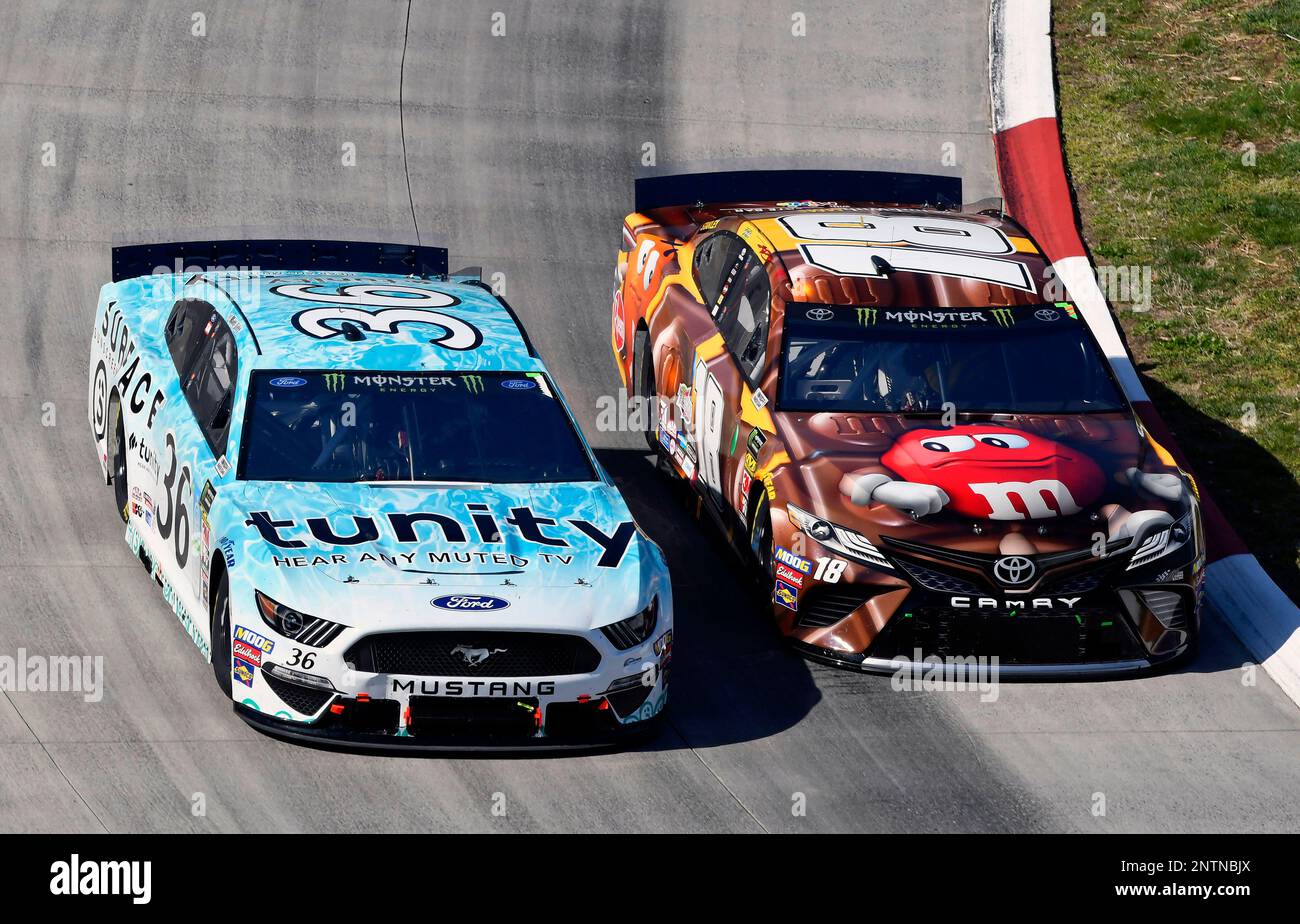 #36: Matt Tifft, Front Row Motorsports, Ford Mustang Surface Sunscreen ...