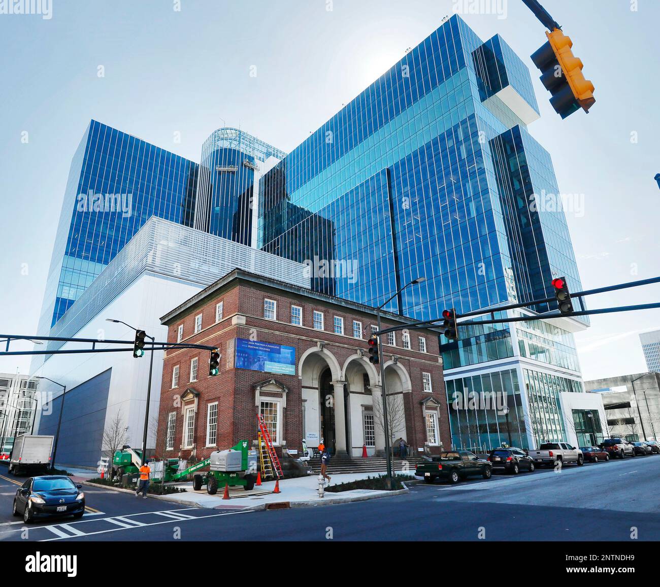 The Crum & Forster Building is being preserved as part of the project ...