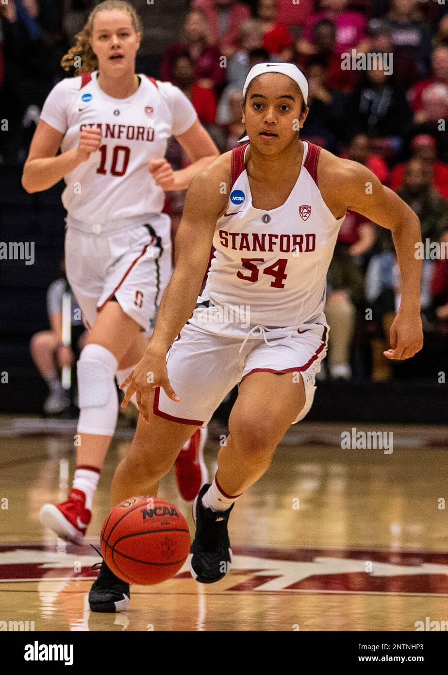 Mar 23 2019 Stanford Ca U S A Stanford Guard Jenna Brown 54