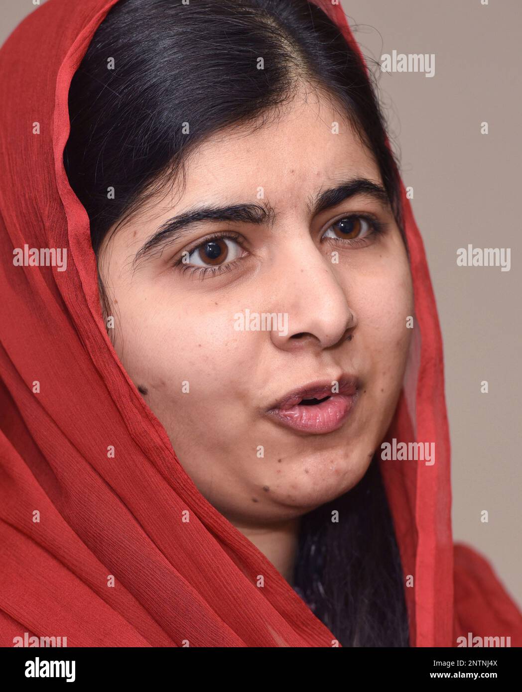 Malala Yousafzai, a Pakistani activist for female education and the ...