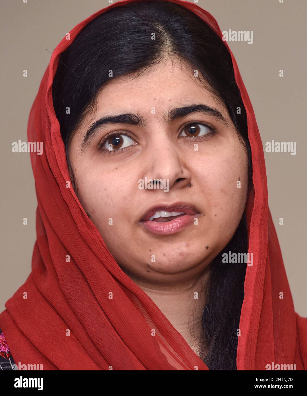 Malala Yousafzai, a Pakistani activist for female education and the ...