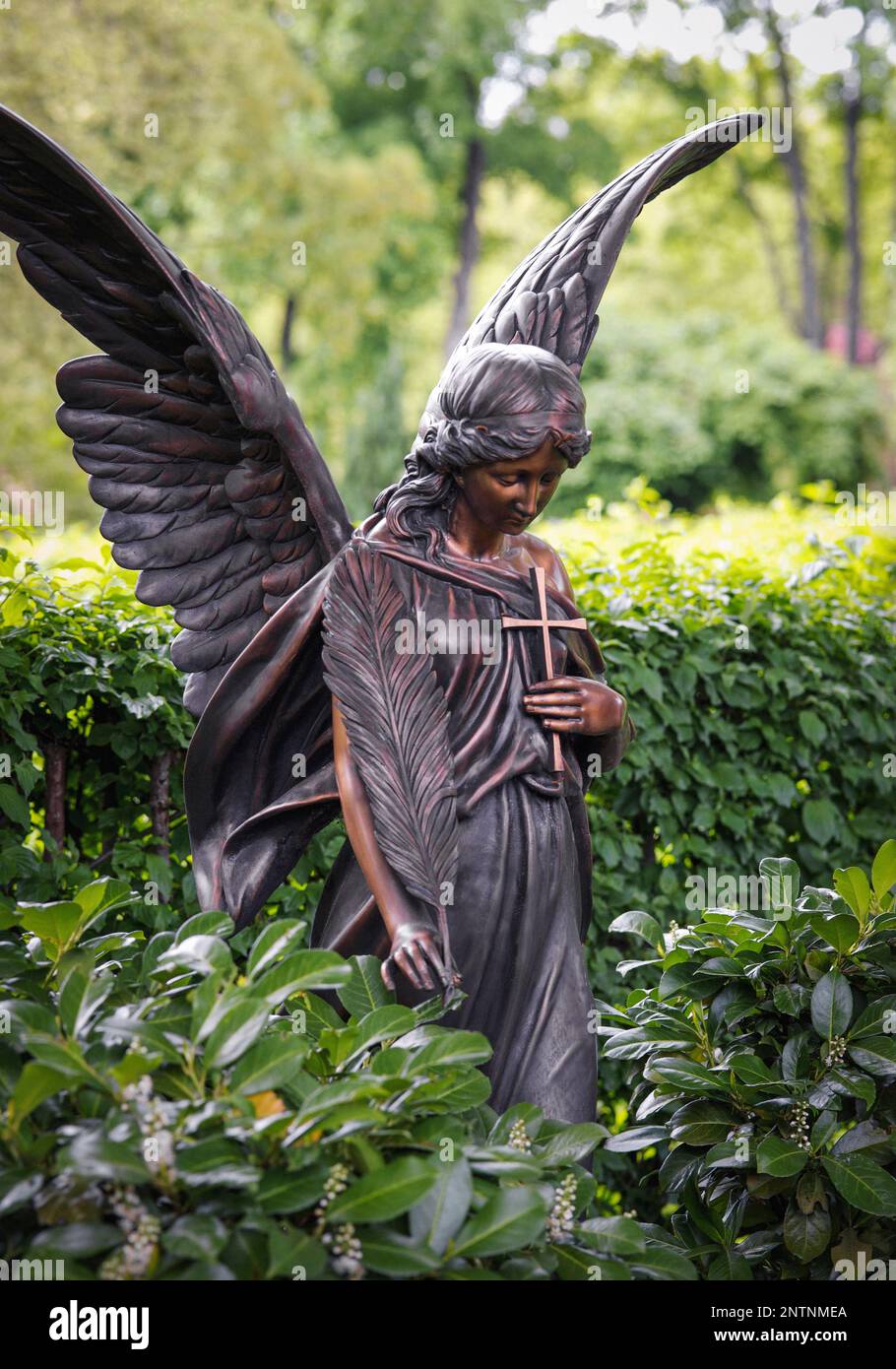 Guardian angel and woman hi-res stock photography and images - Alamy