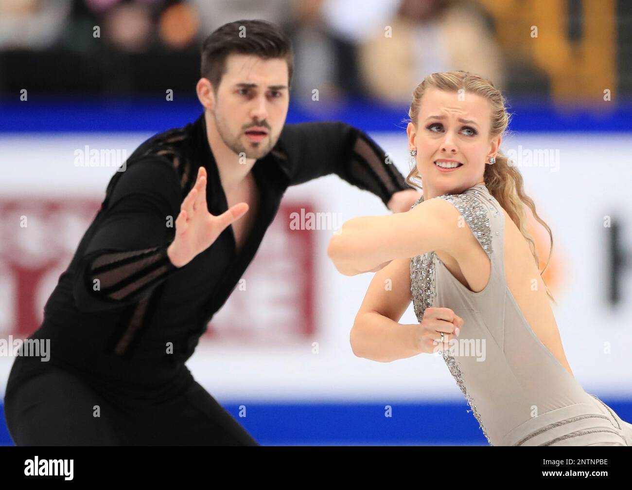 U.S. Madison HUBBELL and Zachary DONOHUE perform during ICE DANCE FREE ...