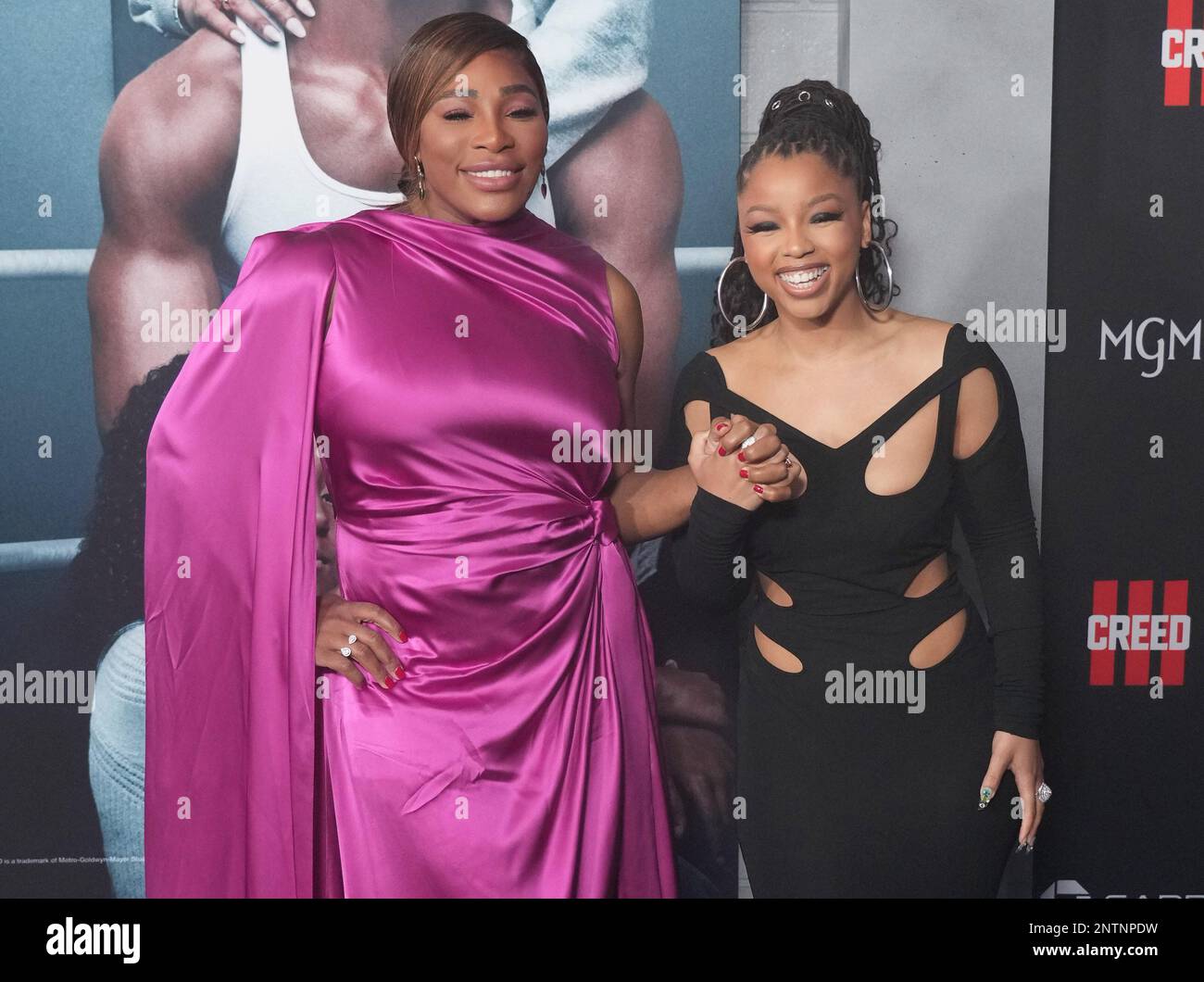 Los Angeles, USA. 27th Feb, 2023. (L-R) Serena Williams and Chloe ...