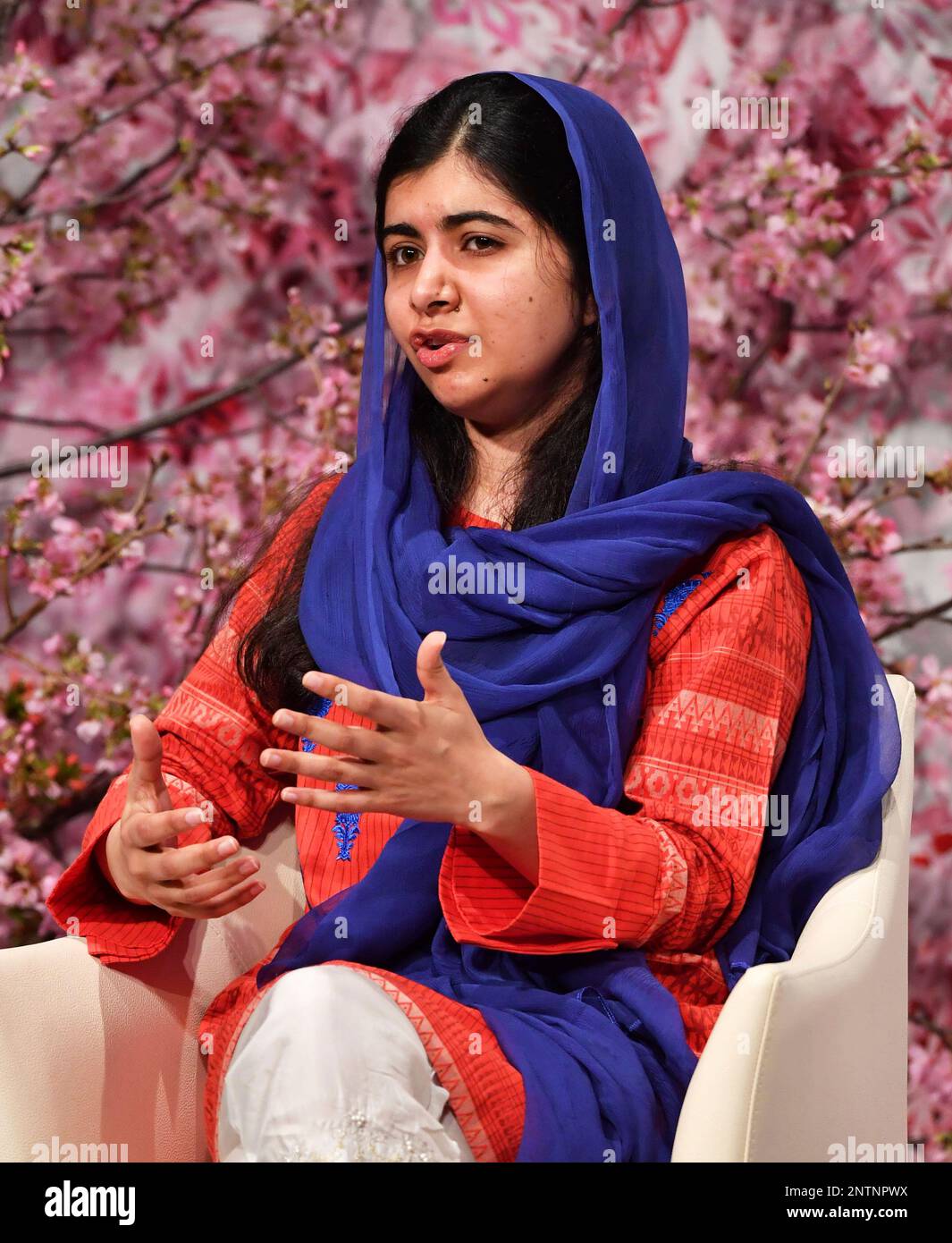 Malala Yousafzai, a Pakistani activist for female education and the ...