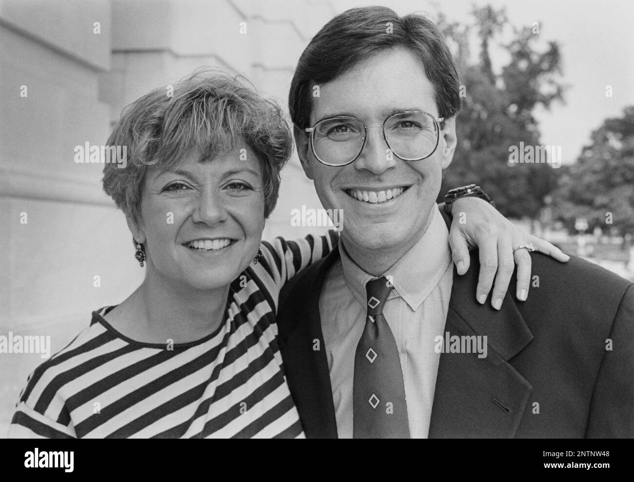 Rep. Bill Paxon, R-N.Y. and Rep. Susan Molinari, R-N.Y. three days ...