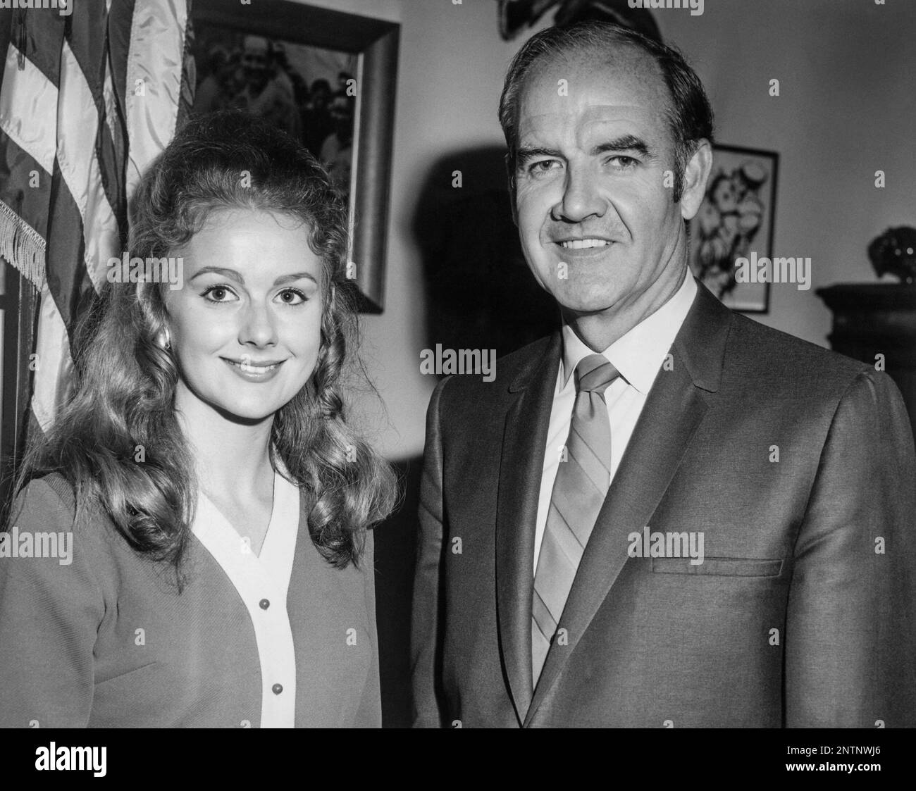 Sen. George McGovern, D-S.D. with wife Eleanor McGovern in 1969. (Photo ...