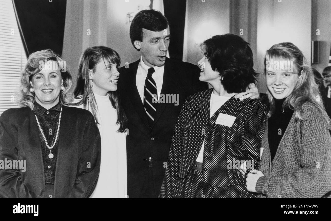 Soviet student, Rep. Peter H. Kostmayer, D-Pa., Mrs. Kostmayer, Whitney ...