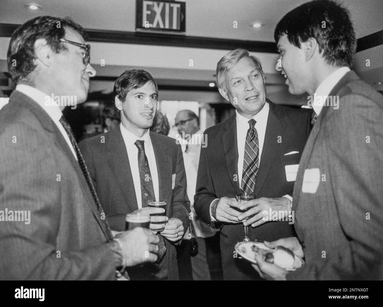 Rep. Robert Kastenmeier, D-Wis., with V.P. staff of the Electric ...