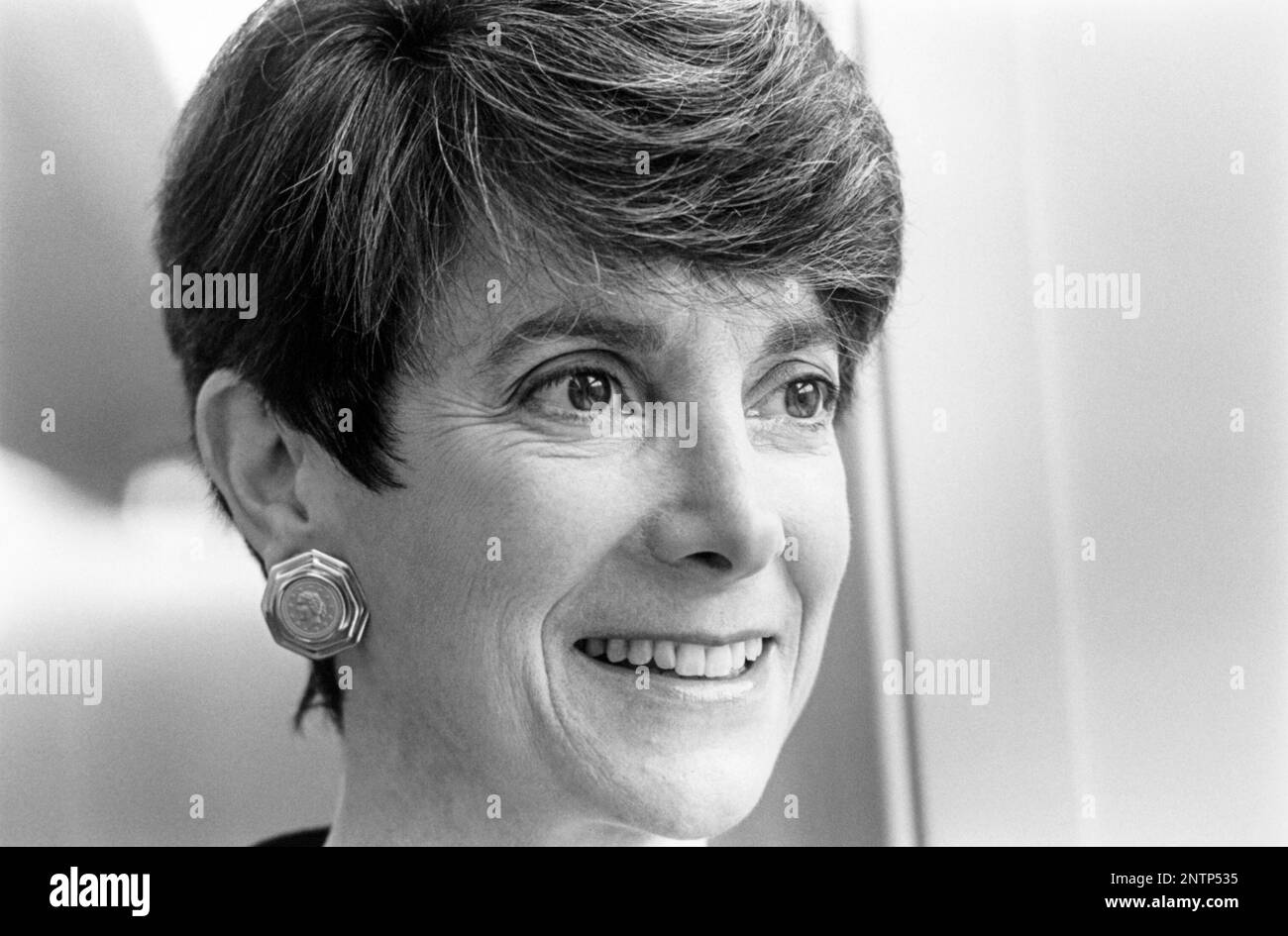 Rep. Marjorie Margolies Mezvinsky, D-Pa. on October 1, 1993. (Photo by ...