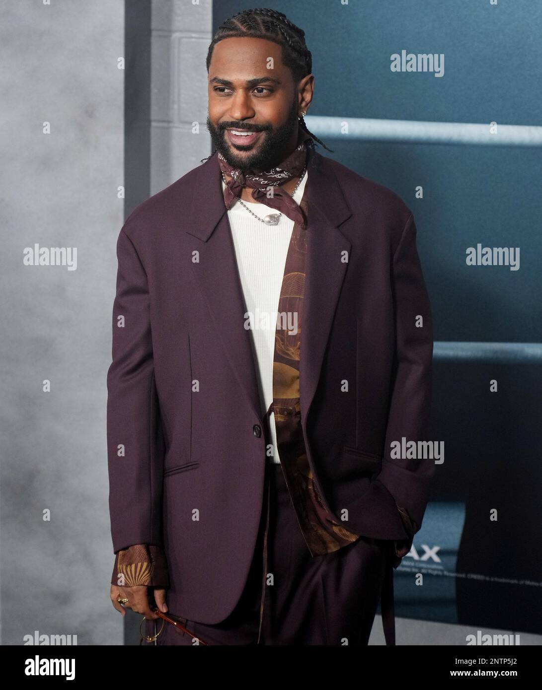 Los Angeles, USA. 27th Feb, 2023. Big Sean arrives at the CREED III Los ...