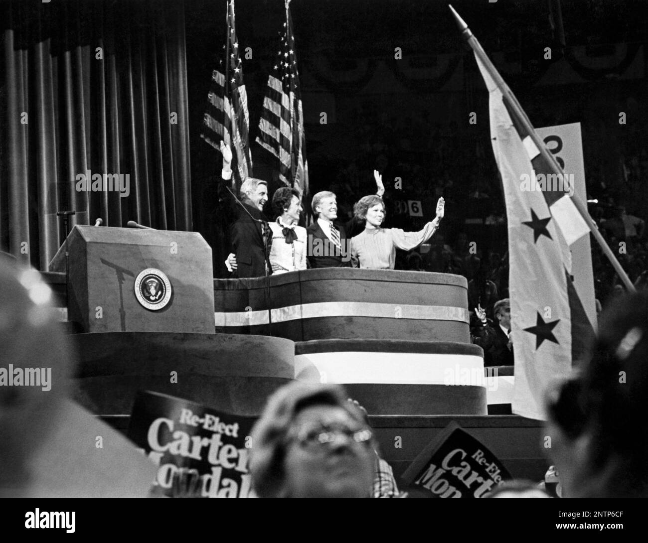 President James Earl "Jimmy" Carter with First Lady Eleanor Rosalynn ...