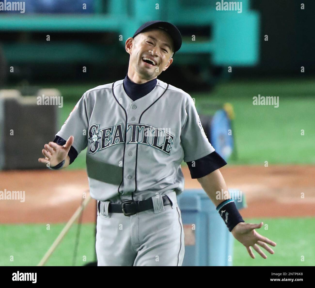 Seattle Mariners' Ichiro Suzuki, a Japanese professional baseball ...