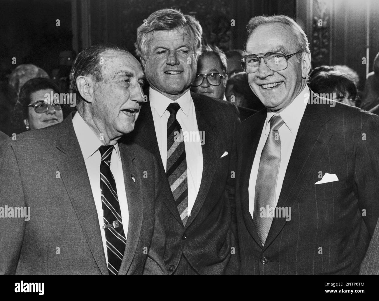 Sen. Edward Moore "Ted" Kennedy, D-Mass., and Speaker of the House Rep ...