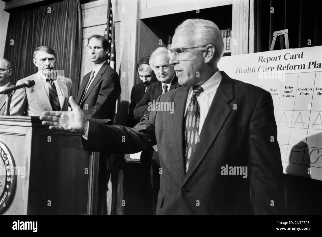 Sen. Ben Cardin, D-Md., Rep. Martin Olav Sabo, DFL-Minn., Sen. Ron ...