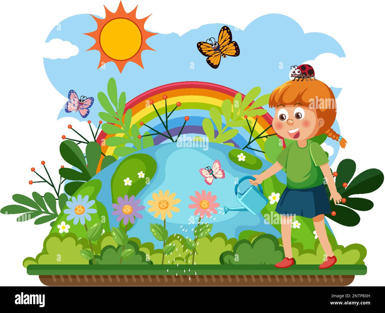 Save the earth vector concept illustration Stock Vector Image & Art - Alamy