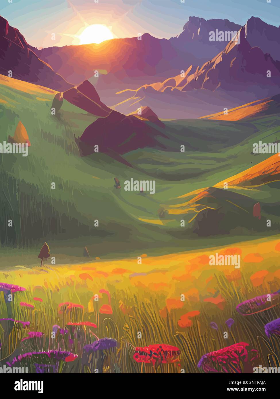 Jasmine climbing Stock Vector Images - Alamy