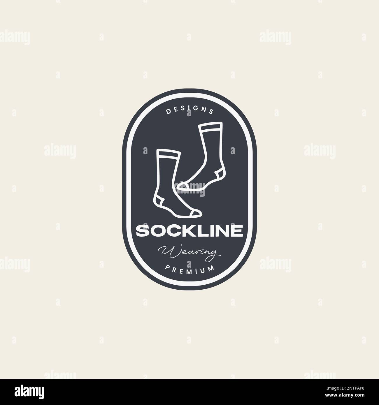 Wet sock Stock Vector Images - Alamy