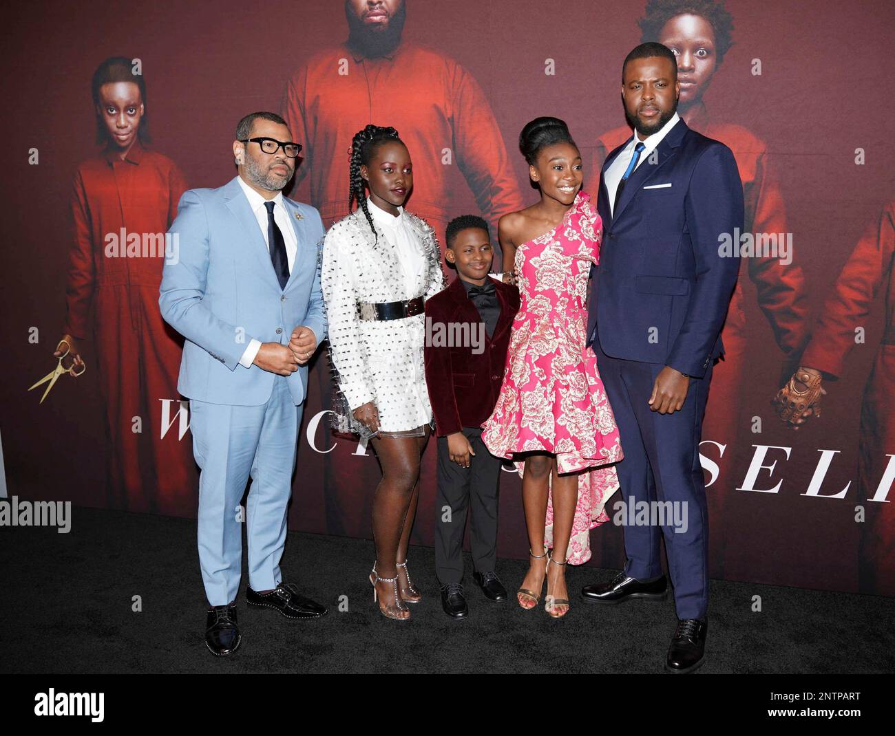 Photo by: zz/John Nacion/STAR MAX/IPx 2019 3/19/19 Jordan Peele, Lupita ...