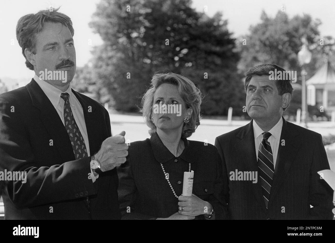 (L to R) Tom Strickland (Colo), Jill Docking (Kansas) and Ben Nelson ...