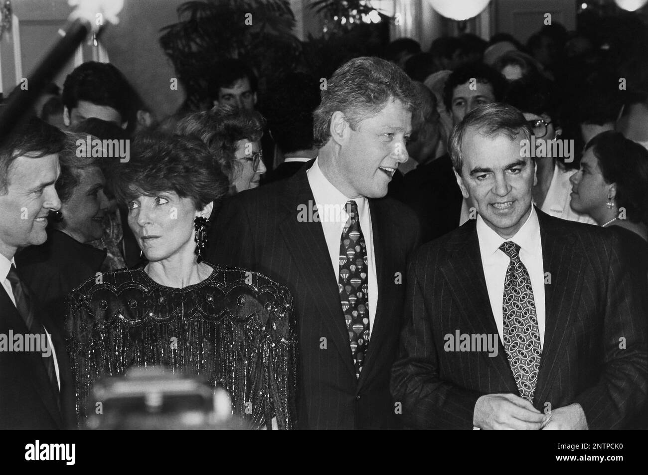 Pro-Choice Gala: Bob Kerry, Kate Michelman, Bill Clinton, Paul Tsongas ...