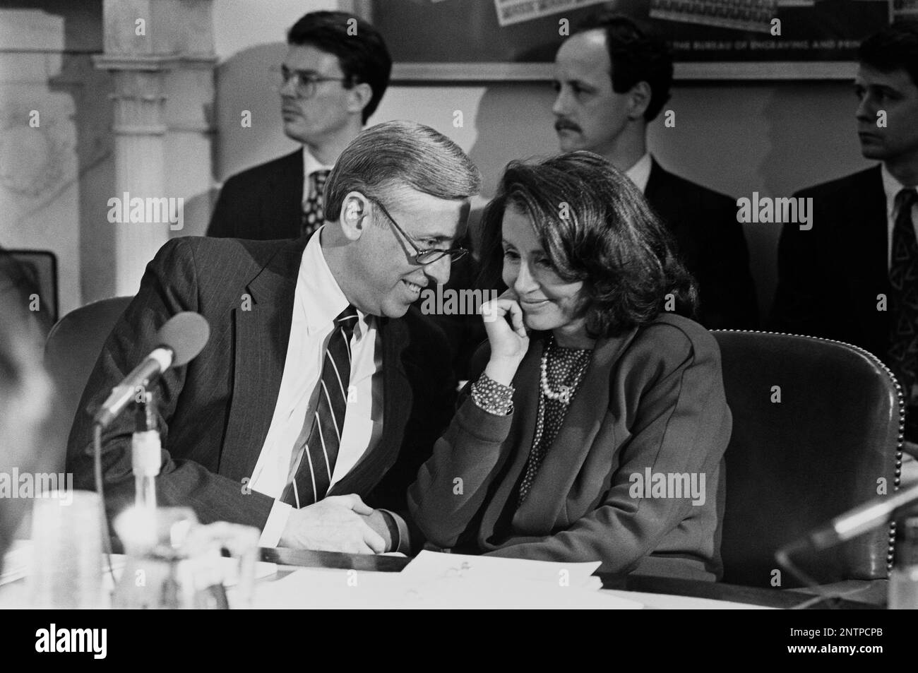 Representative Steny Hoyer and Nancy Pelosi. February 19, 1997 (Photo ...