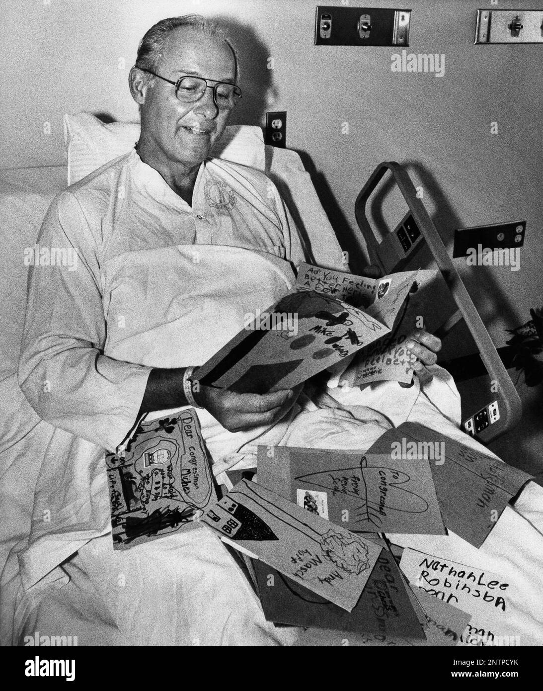 Representative Bob Michel R-Ill. (Photo by CQ Roll Call via AP Images ...