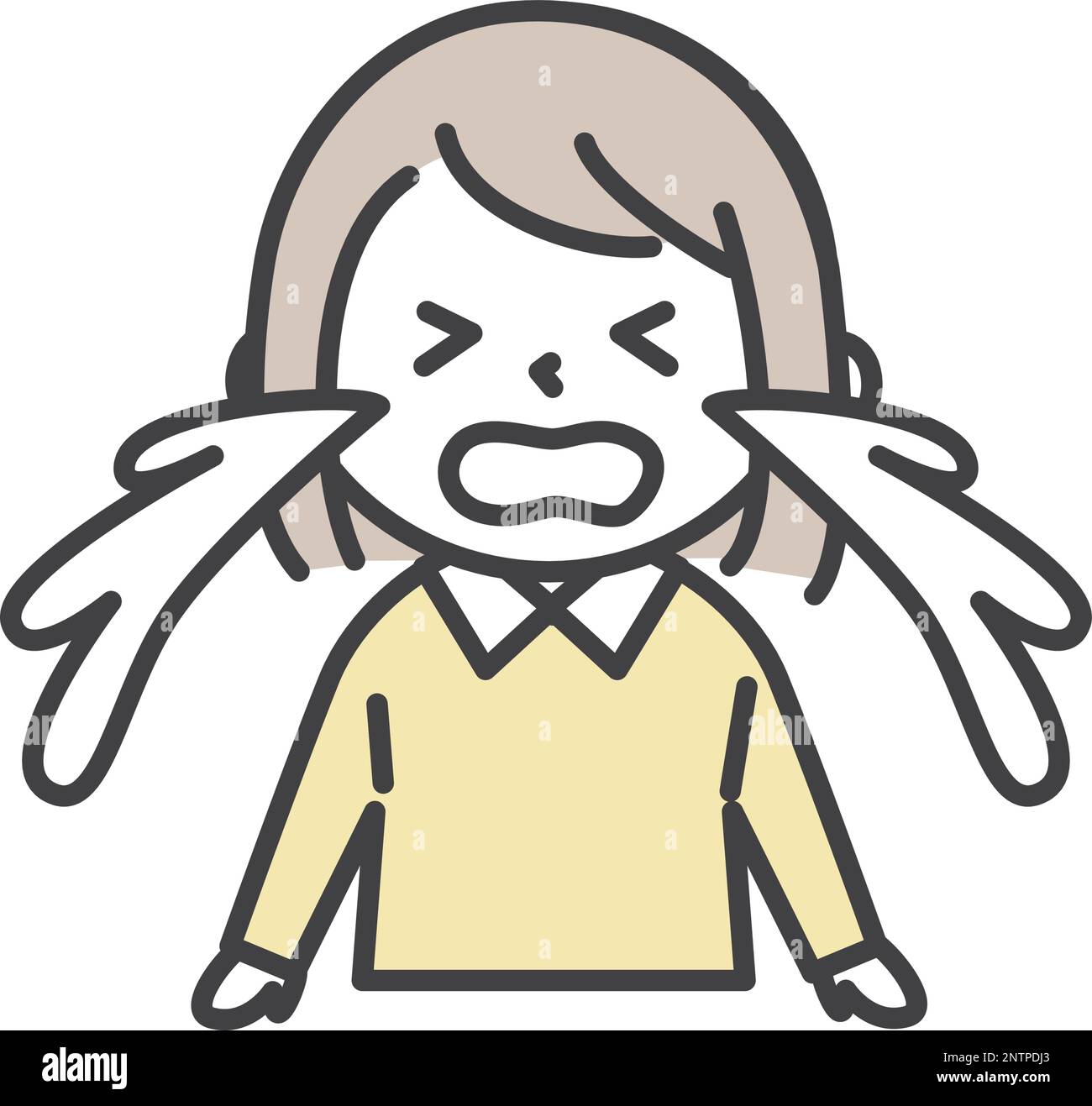 Shedding tears Cut Out Stock Images & Pictures - Alamy