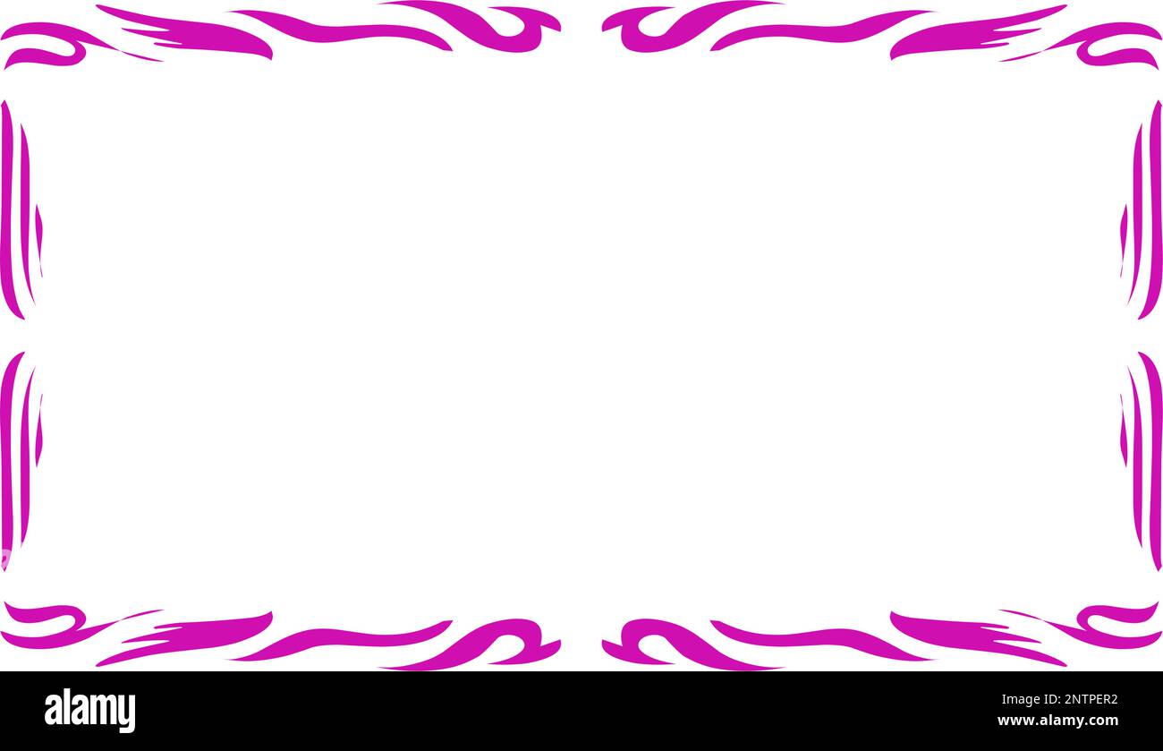 Purple color abstract illustration background frame border texture ...