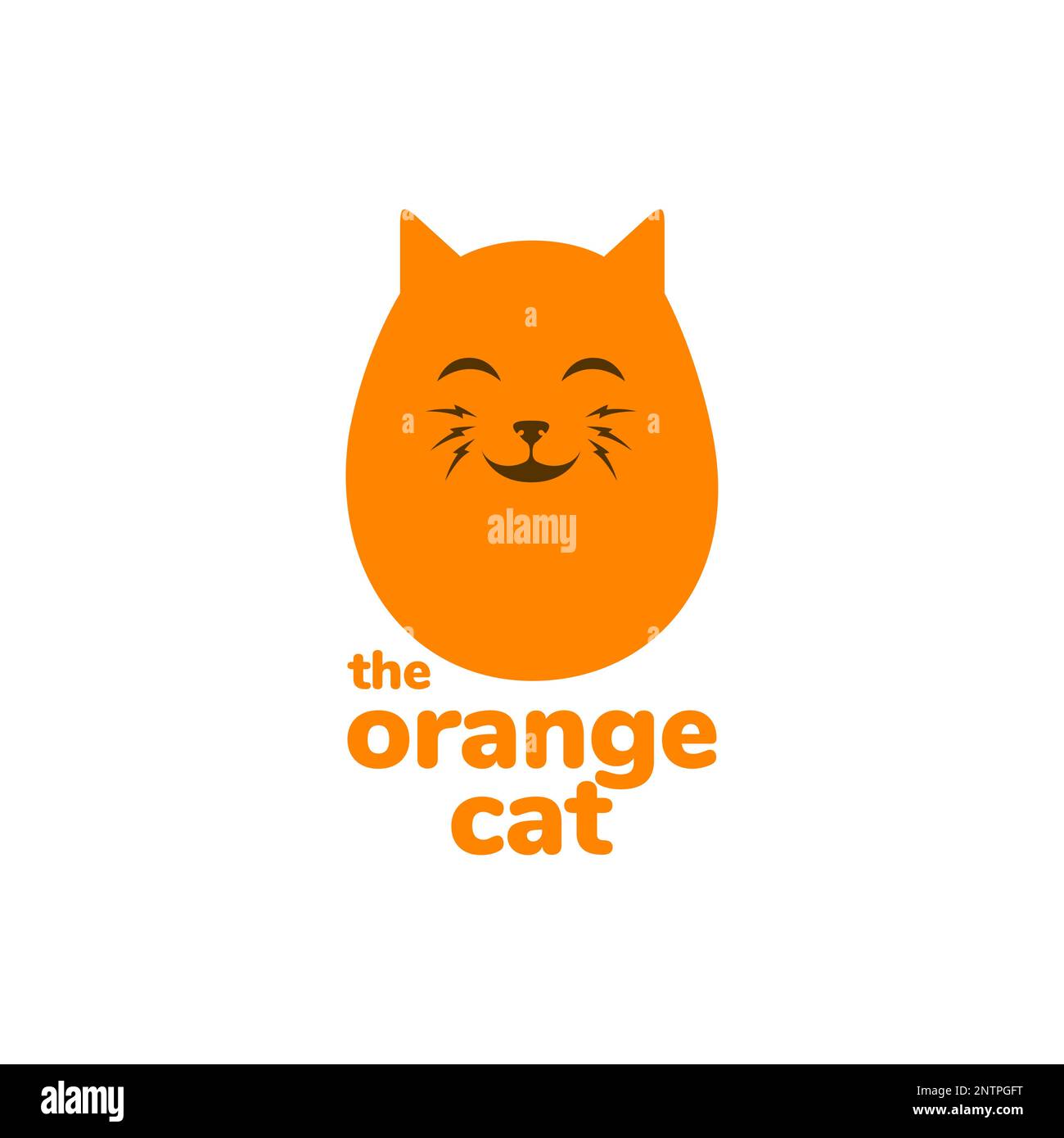 Fat cat logo hi-res stock photography and images - Alamy