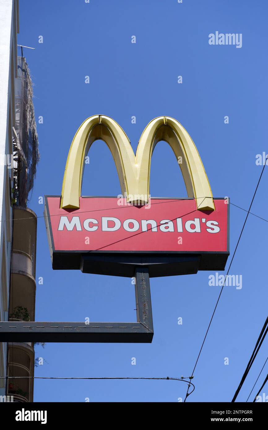 Buenos Aires, Argentina - February 27, 2023: McDonalds restaurant ...