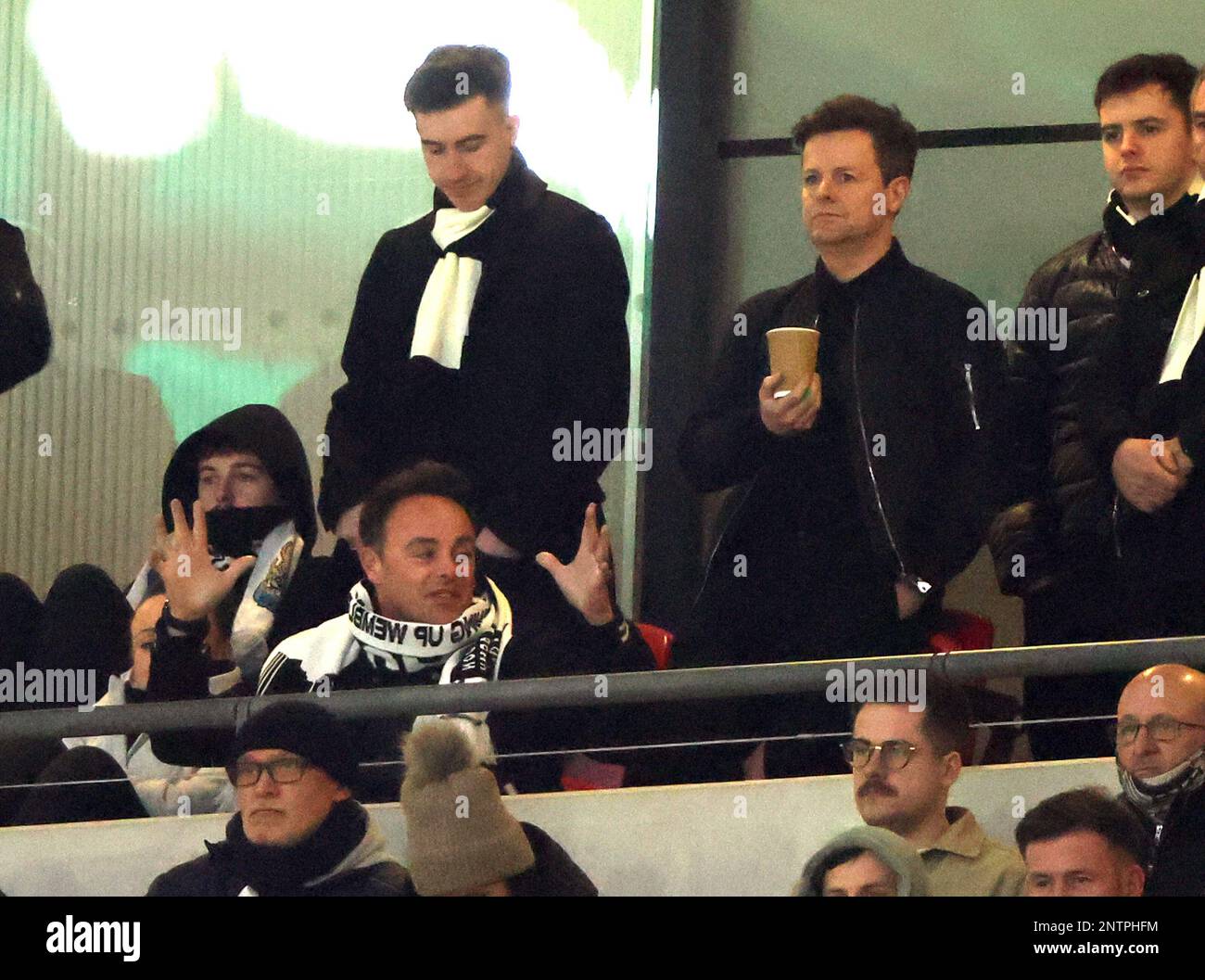 Wembley, UK. 26th Feb, 2023. Ant McPartlin and Declan Donnelly at the ...