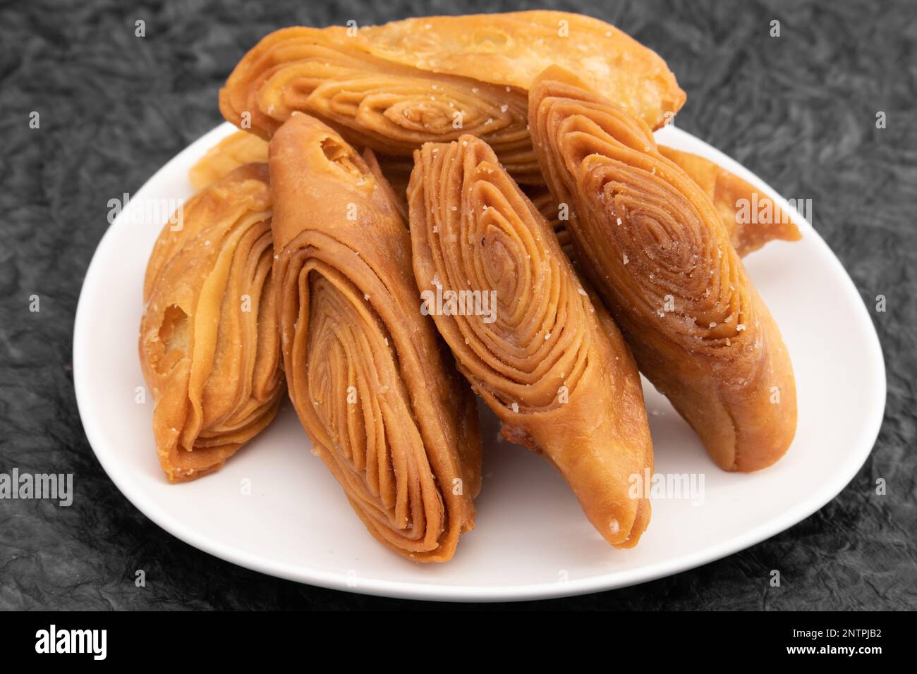 Indian Madatha Thumb Khaja Also Called Gottam Kaja, Badusha, Chirote ...